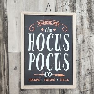 Accents | Hocus Pocus Wall Sign | Poshmark
